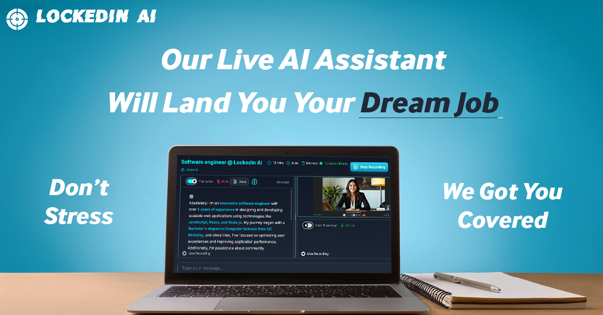 Using AI For Job Interviews with LockedIn AI